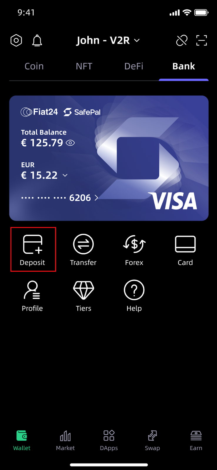How to Make a Deposit in Your Bank Account with SafePal Mobile Wallet ...