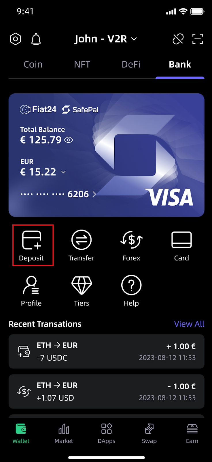 How to Make Inter-bank Transfers/Payout Transfers – SafePal Help Center