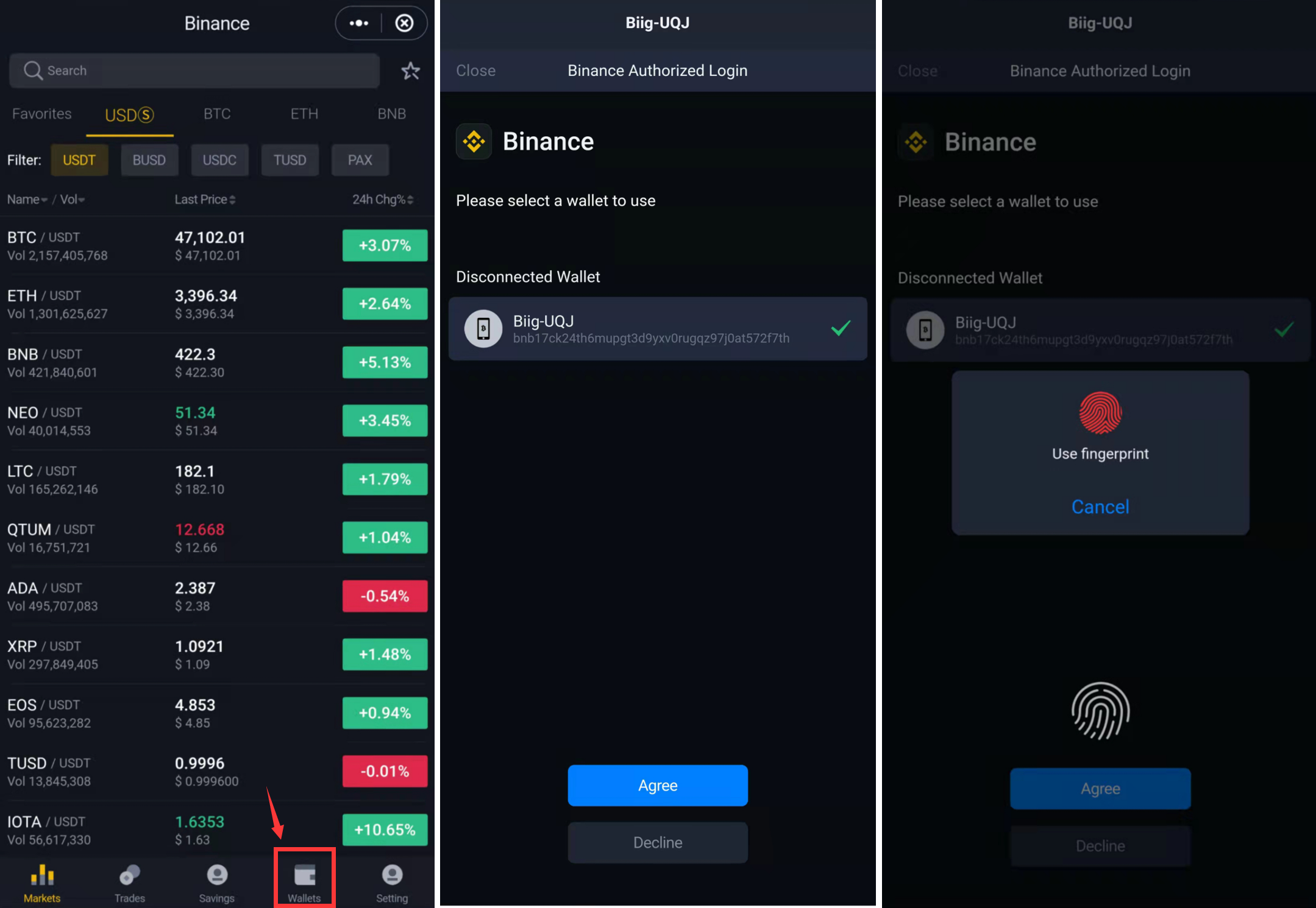 How to Login to the Binance DApp – SafePal Help Center